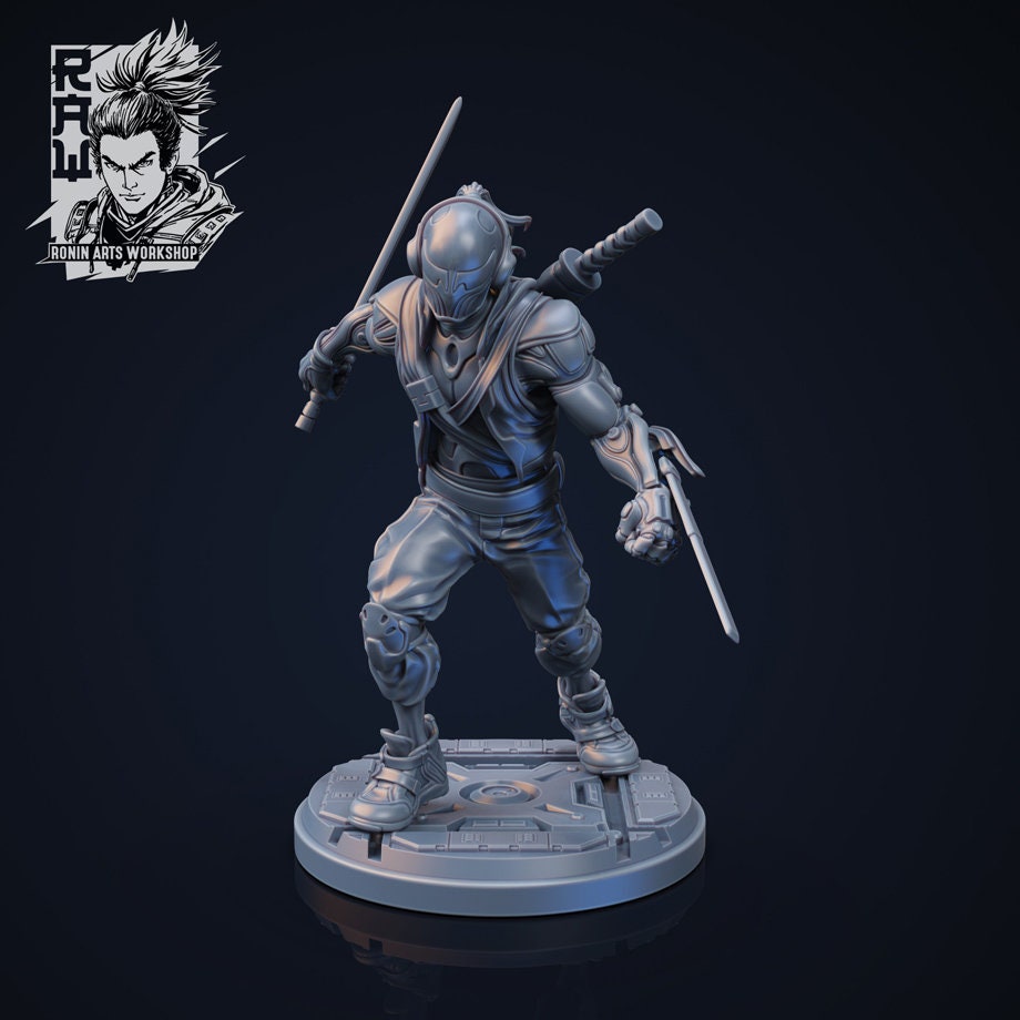 Cyberpunk Mantis Takeshi Street Samurai by Ronin Arts Workshop Miniatu ...