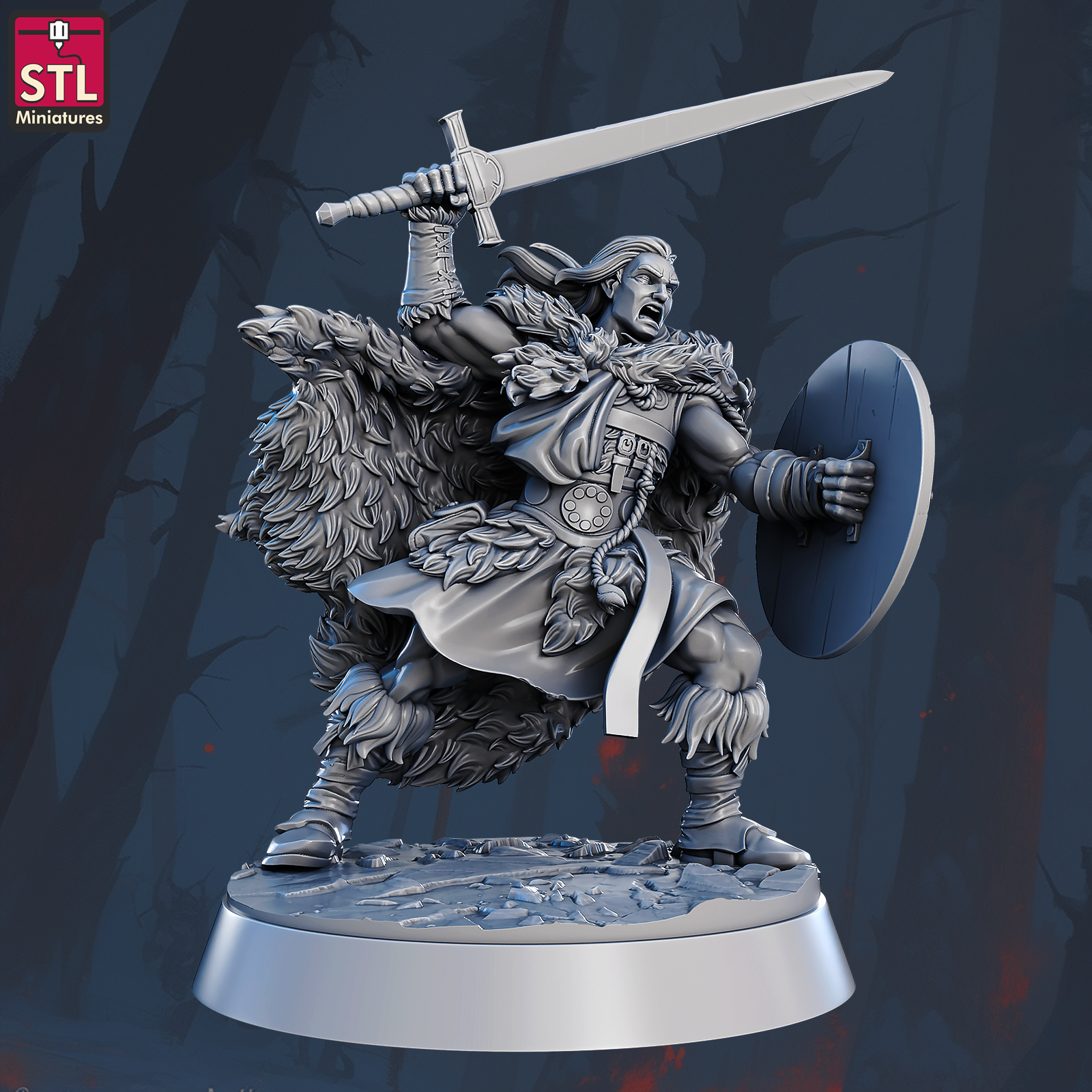 Highlander Set by STL Miniatures – Mcgavin Miniatures